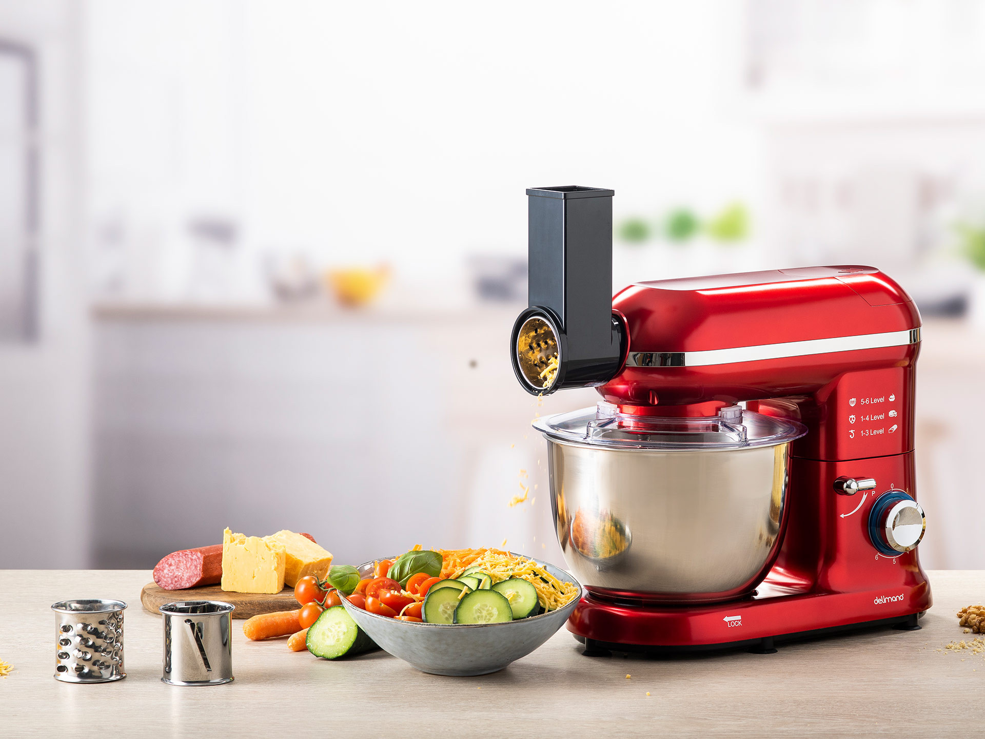 Kitchen Robot Додаток - Сет за сечкање и рендање